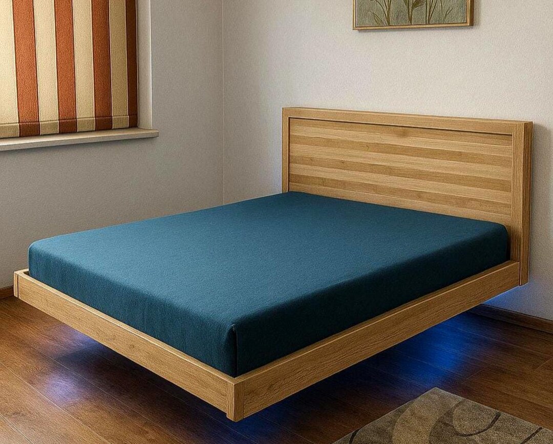 Modern Platform Bed - Etsy