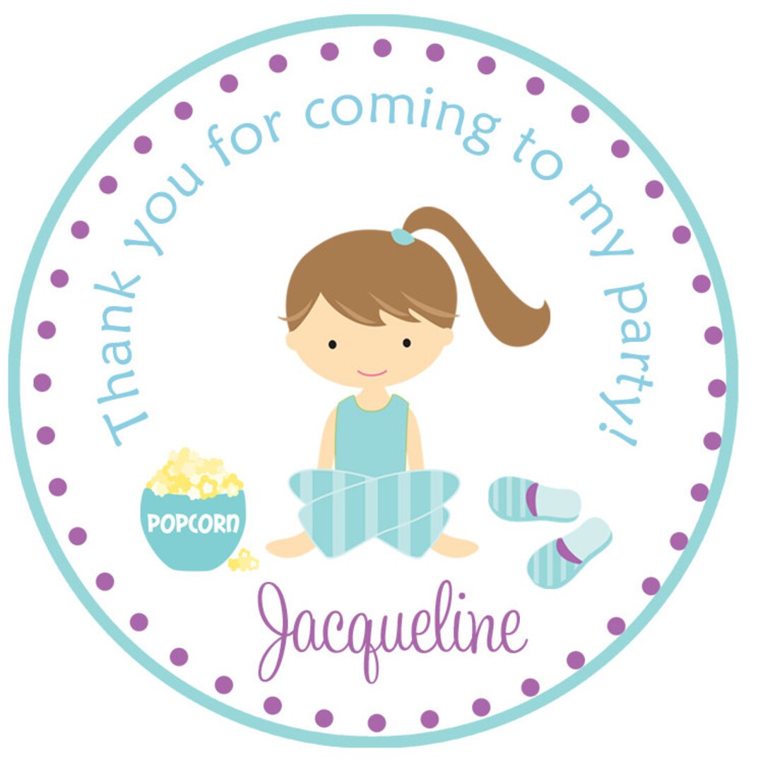 Slumber Party Birthday Stickers Sleepover Slumber Party Sticker - Etsy