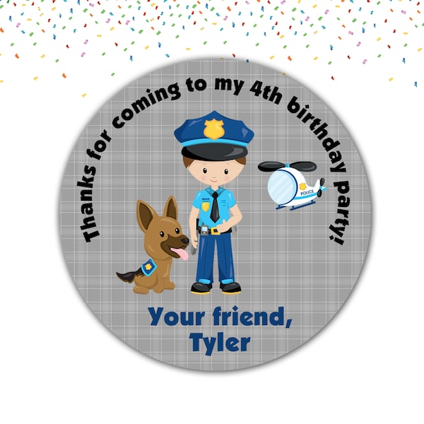 Police Birthday - Etsy