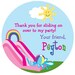 Waterslide Party Sticker Pool Party Water Slide Party - Etsy