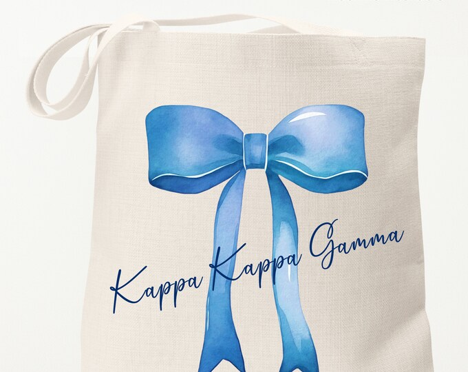 Kappa Kappa Gamma Sorority Tote Bag Gift for Kappa Kappa Gamma Sorority ...