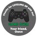 Video Game Birthday Party Sticker video Game Sticker - Etsy