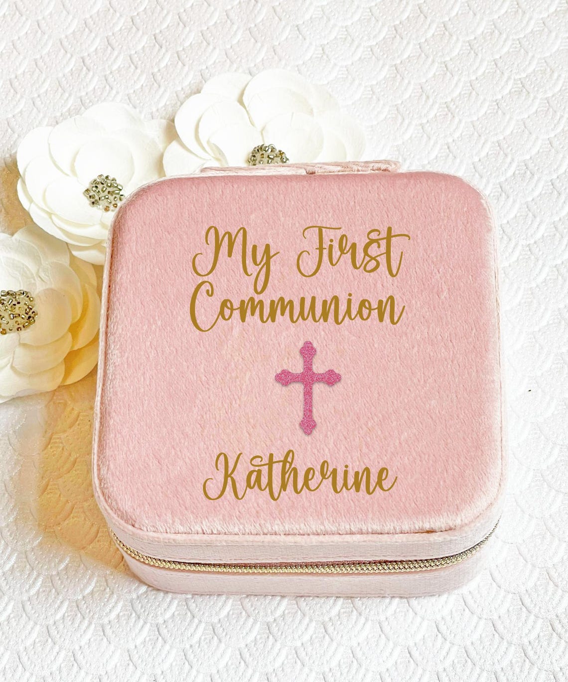 Personalized First Holy Communion Gift First Communion Jewelry Box - Etsy