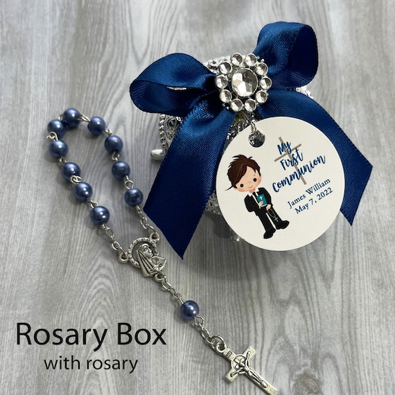 First Holy Communion Favors Communion Rosary Favor CHOOSE BOY - Etsy