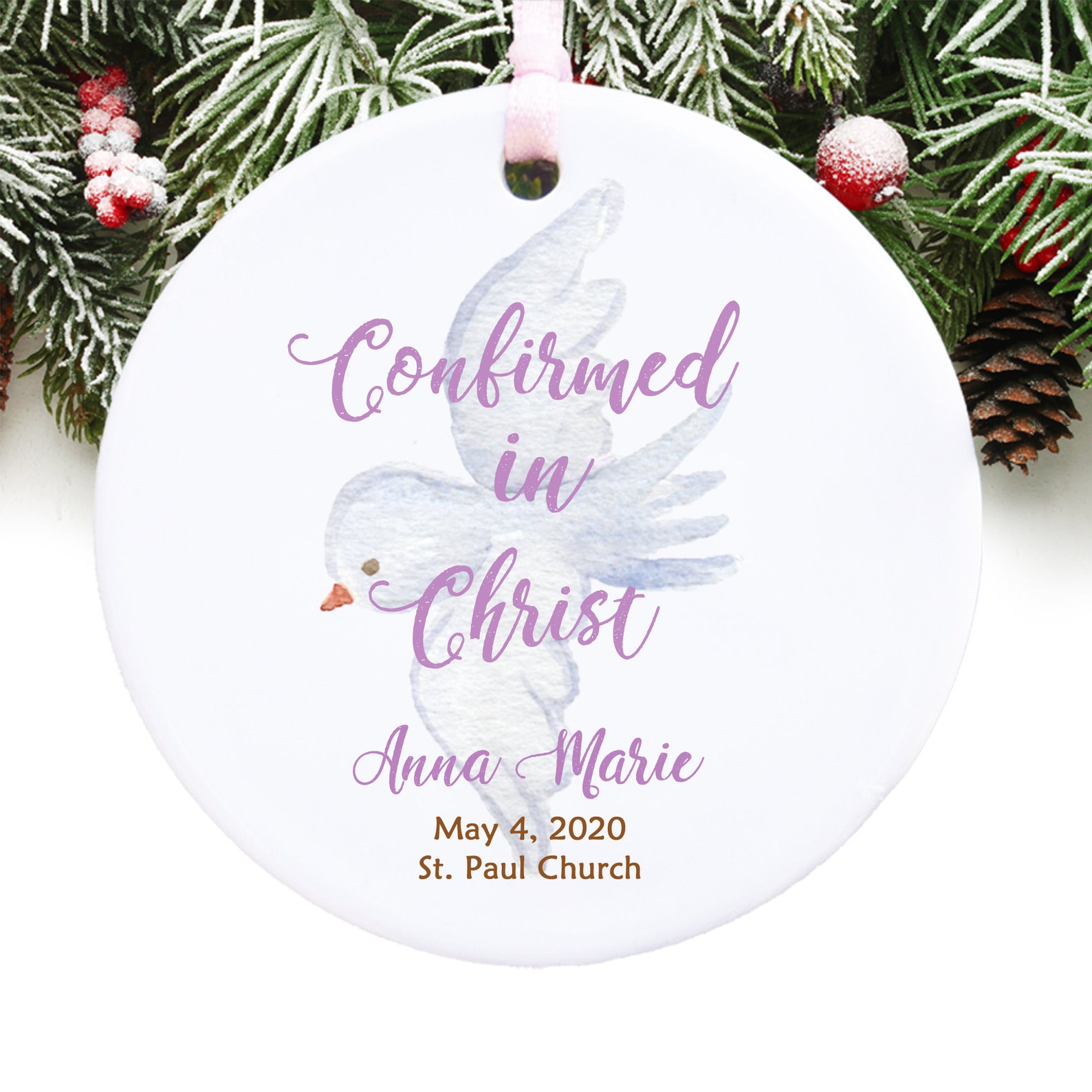Confirmation Gift Confirmation Ornament - Etsy