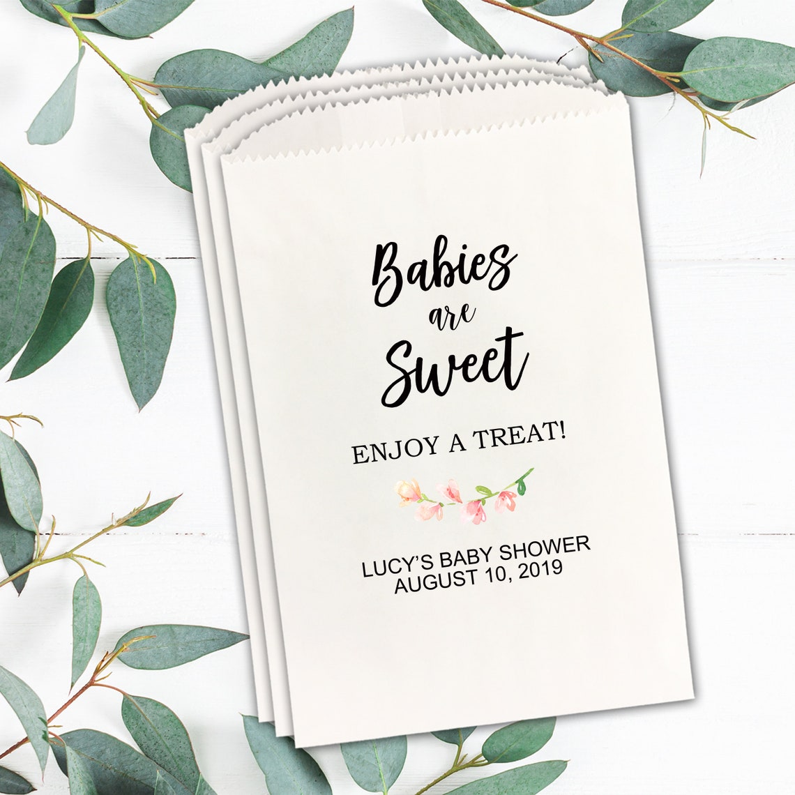 Baby Shower Favor Bags Candy Table Bags Dessert Table Bags - Etsy