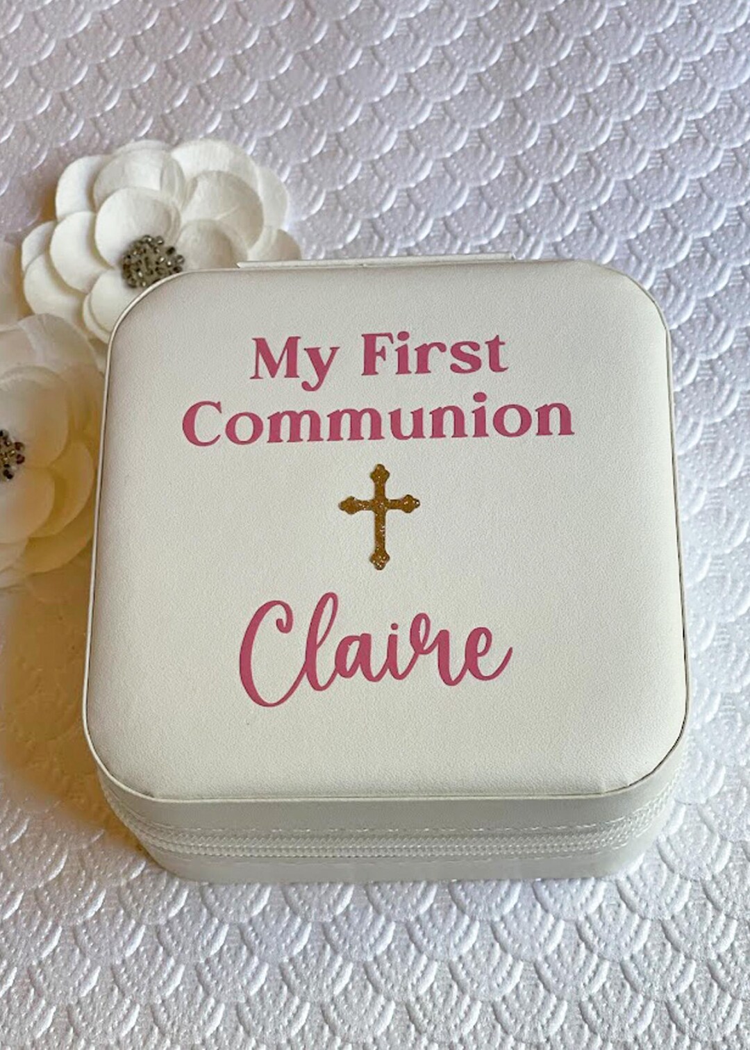 Personalized First Holy Communion Gift First Communion Jewelry Box - Etsy