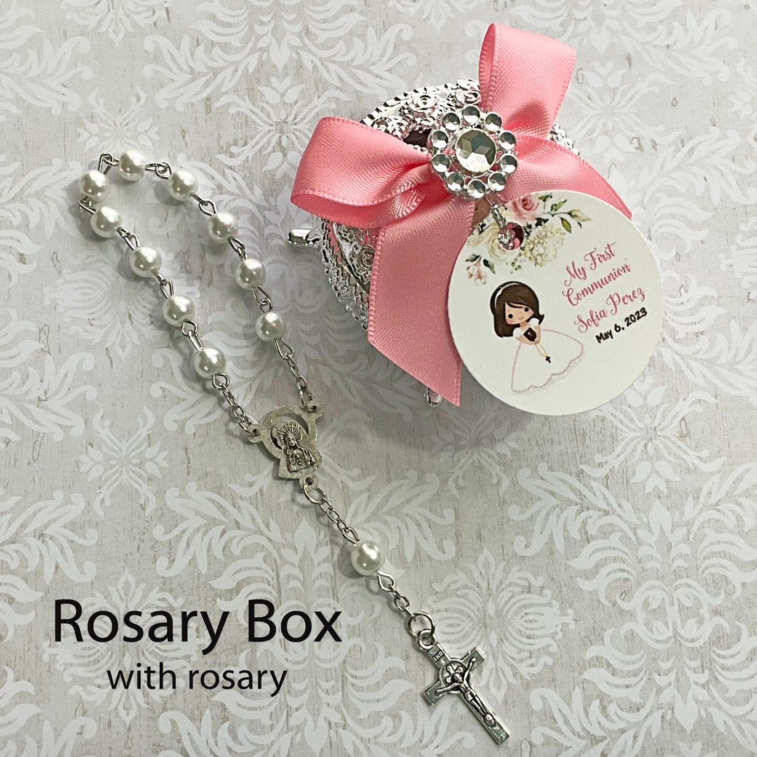 First Holy Communion Favors Communion Rosary Favor CHOOSE GIRL - Etsy