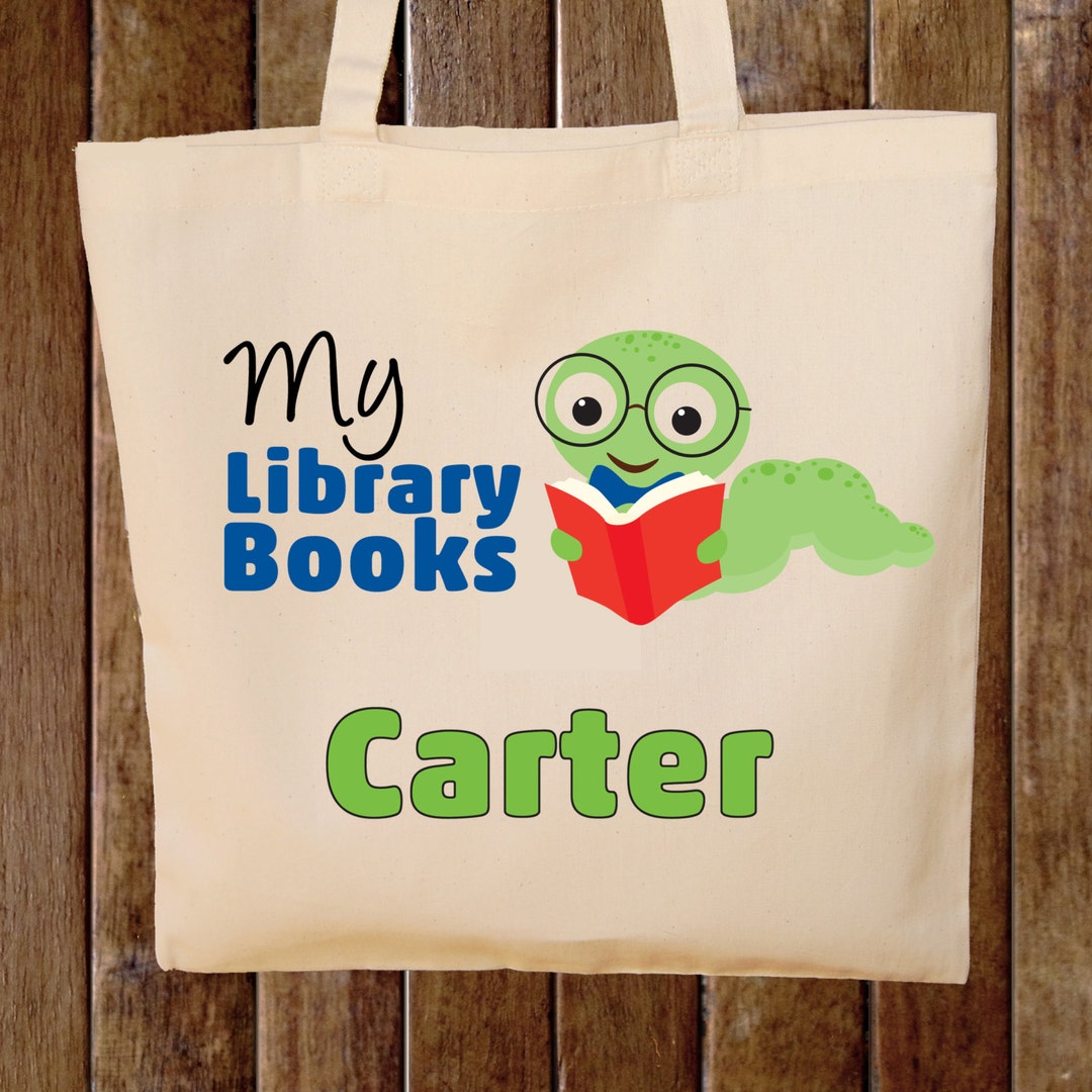 Library Tote Bag Library Bag Library Books Tote Bag - Etsy
