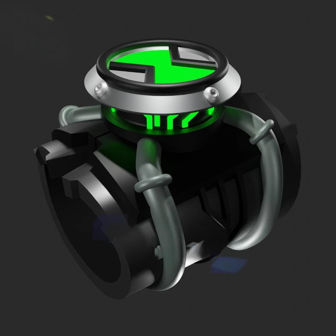 Omnitrix Ben 10 Live Action STL File | 3D Printable Cosplay Watch Model ...