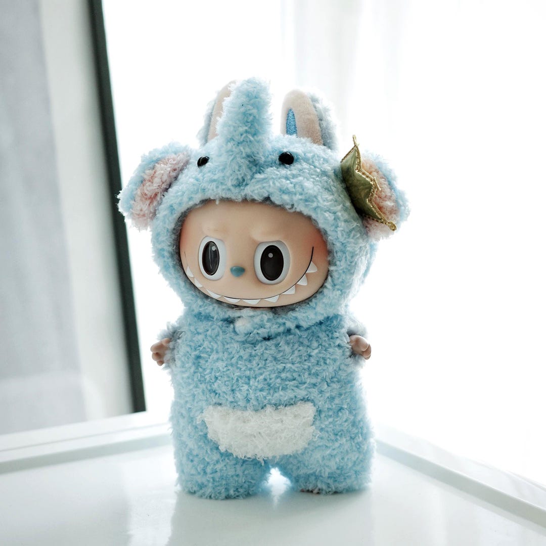 Handmade Labubu Elephant Outfit • the Monster Big Into Energy, Macaron ...