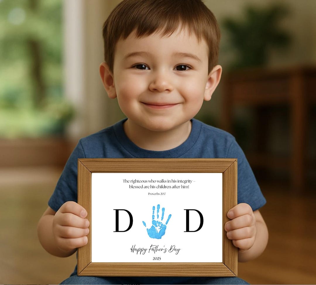 Father’s Day Handprint Craft – Religious Sunday School Activity for ...