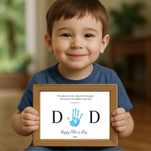 Father’s Day Handprint Craft – Religious Sunday School Activity for ...