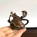 Vintage Bronze Four Sacred Beasts Statue - Feng Shui Tea Pet - Etsy