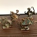 Vintage Bronze Four Sacred Beasts Statue - Feng Shui Tea Pet - Etsy