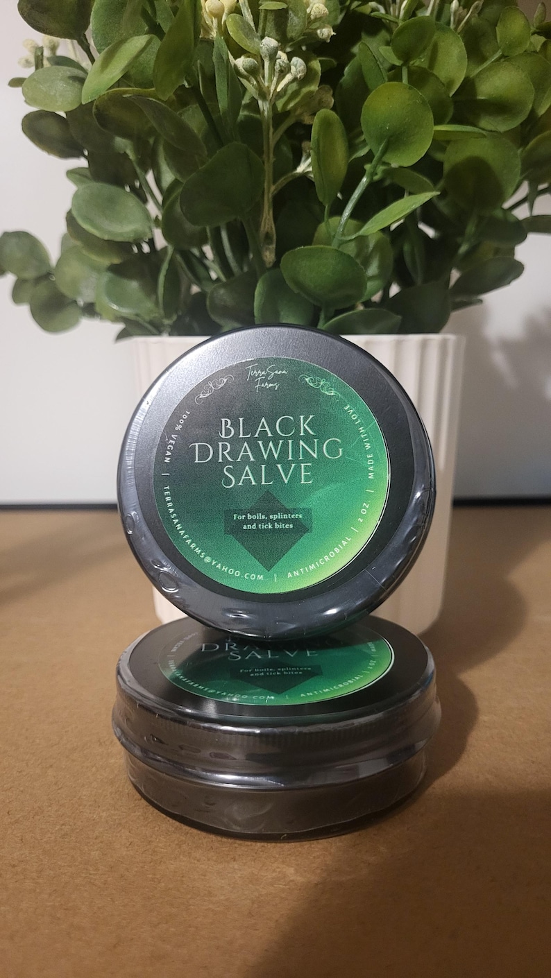 Black Drawing Salve - Etsy