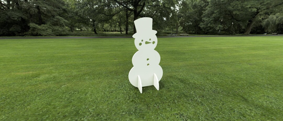 Christmas Snowman CNC & Laser File – Christmas Decoration for CNC and ...