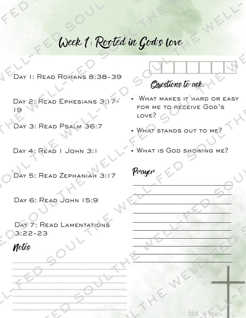 30-day Scripture Challenge – Printable Bible Study for Women - Etsy