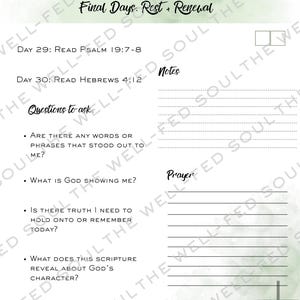 30-day Scripture Challenge – Printable Bible Study for Women - Etsy