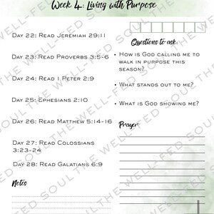 30-day Scripture Challenge – Printable Bible Study for Women - Etsy