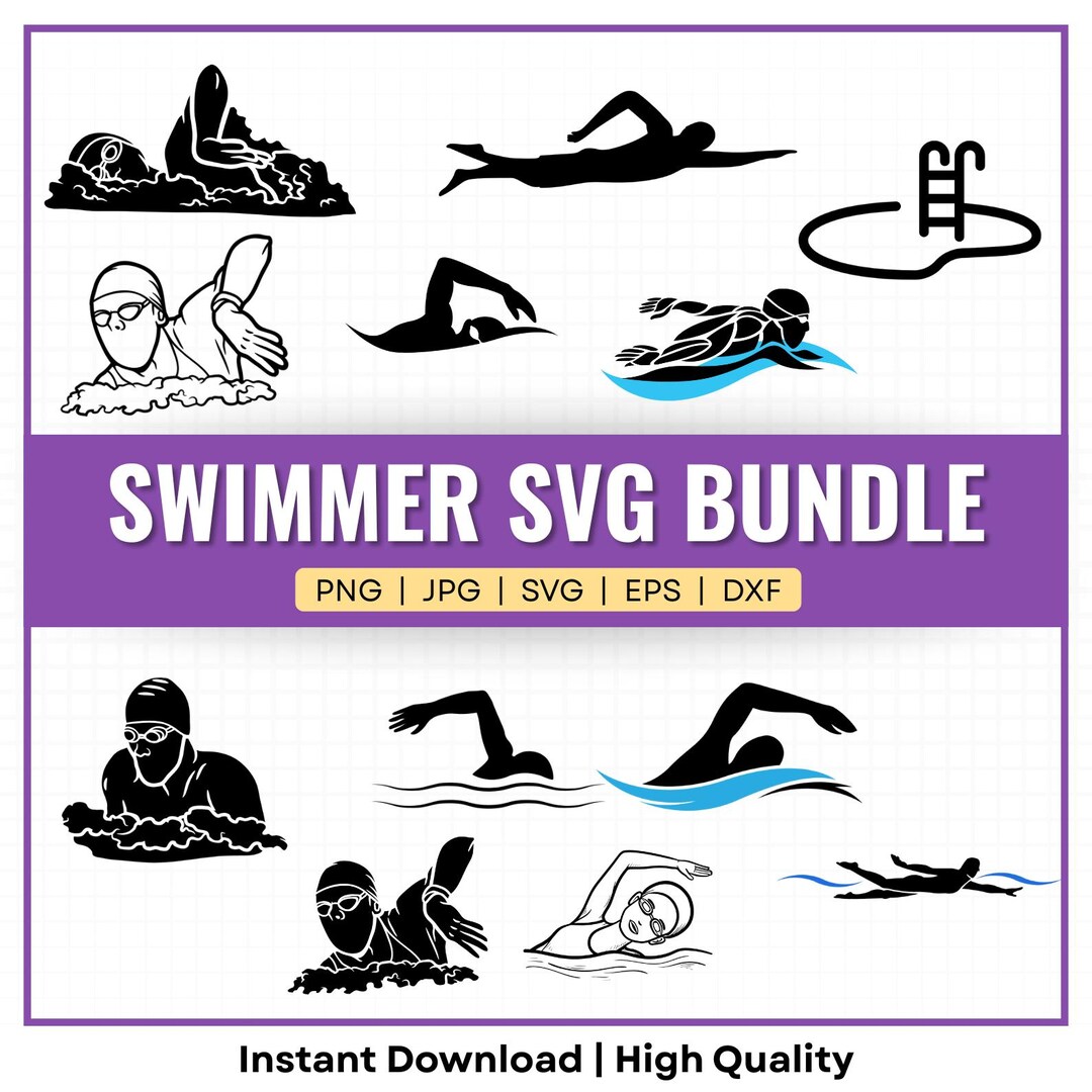 Swimming Svg Bundle Swimmer Svg Bundle Swim Svg Bundle Swim Png Bundle ...