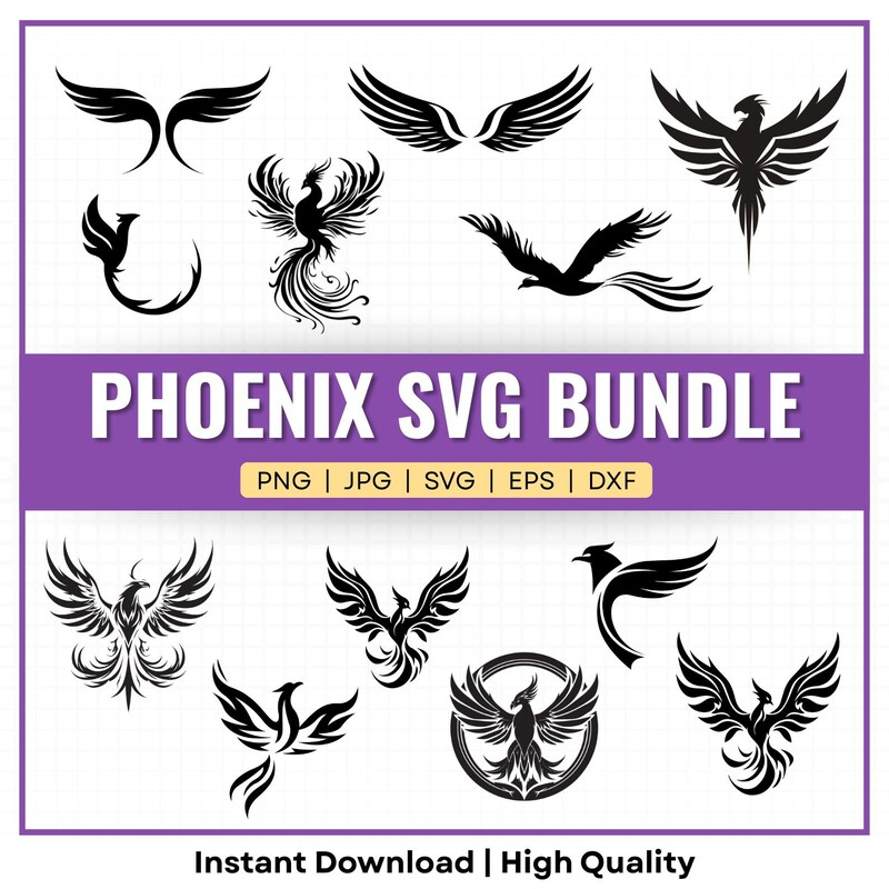 Phoenix Tattoo - Etsy