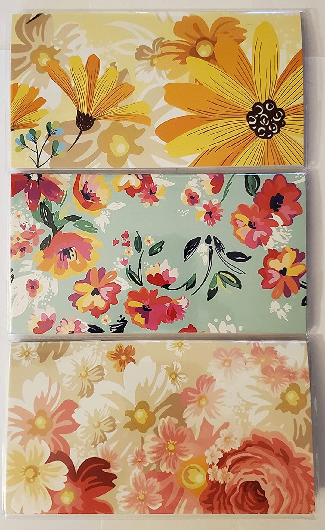 2024 - 2025 Floral / Flowers Two Year Pocket Planners - Set of 3 - Etsy