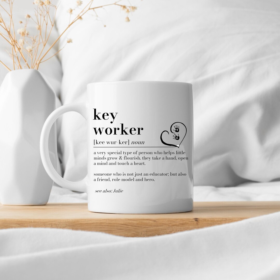 Key Worker Definition Mug, Key Worker Gift, Key Worker Thank You Gift ...