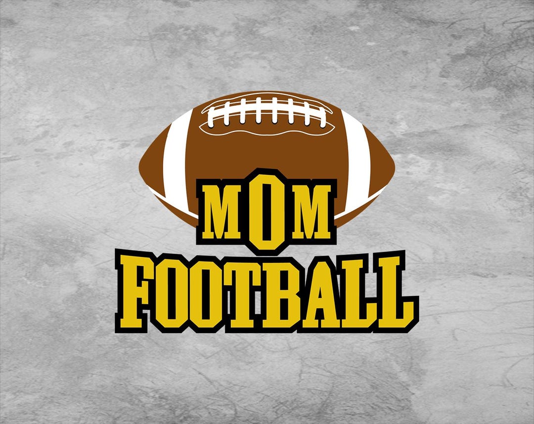 Football, Football Mom Svg, Football Mom Silhouette, Football Svg ...