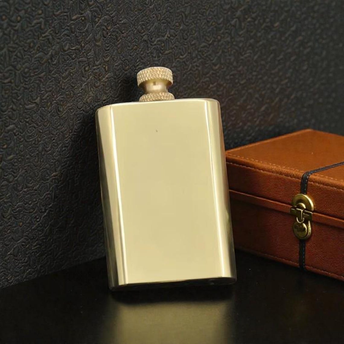 Brass Matchbox Kerosene Lighter – Retro Torch, Refillable Metal Match ...