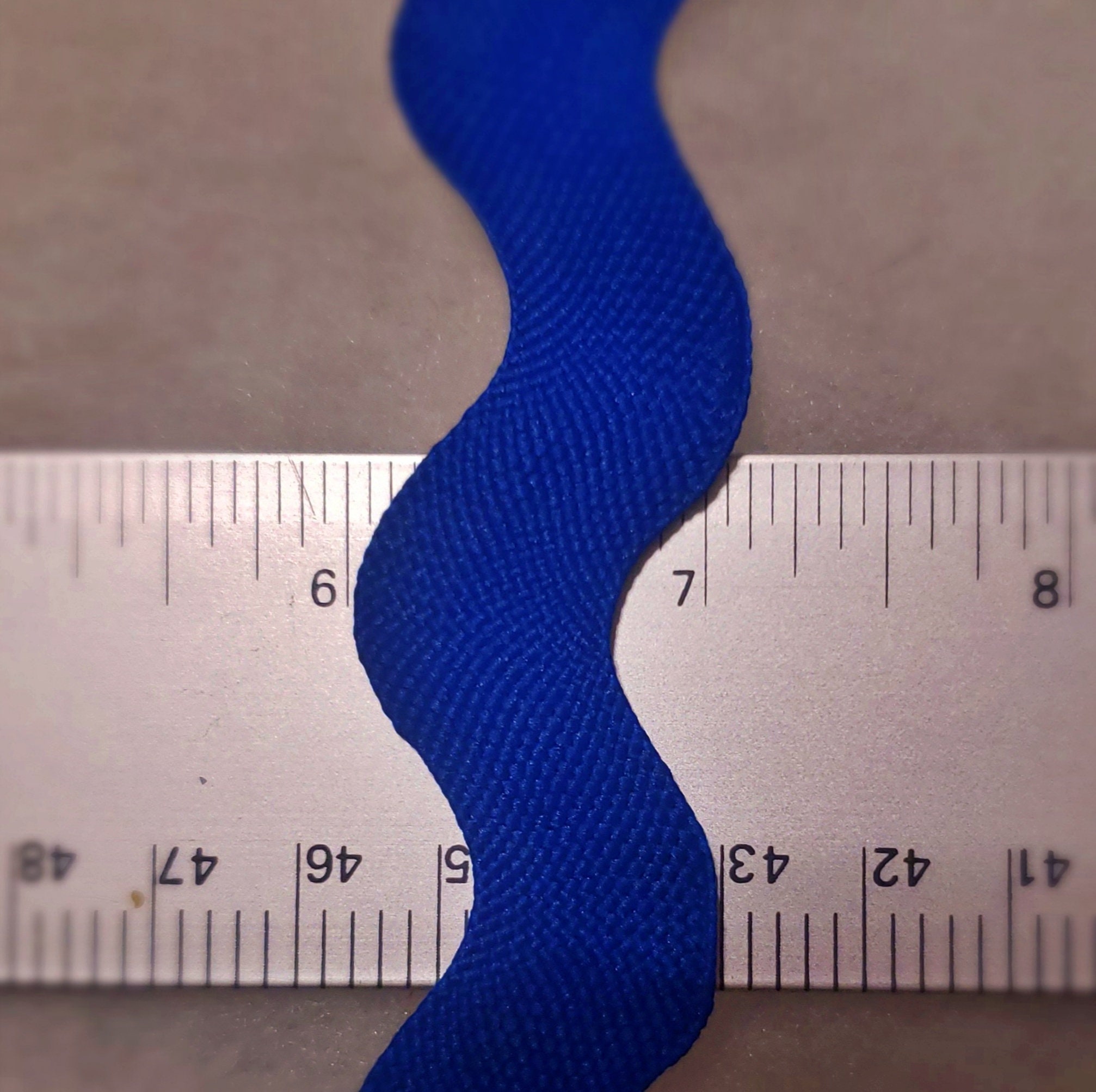 White or Blue Jumbo Rick Rack 1 1/8 Inch Wide 3 Yards - Etsy