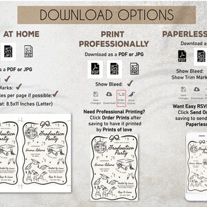 Doodle Style Graduation Invitation Template, Senior Graduation ...