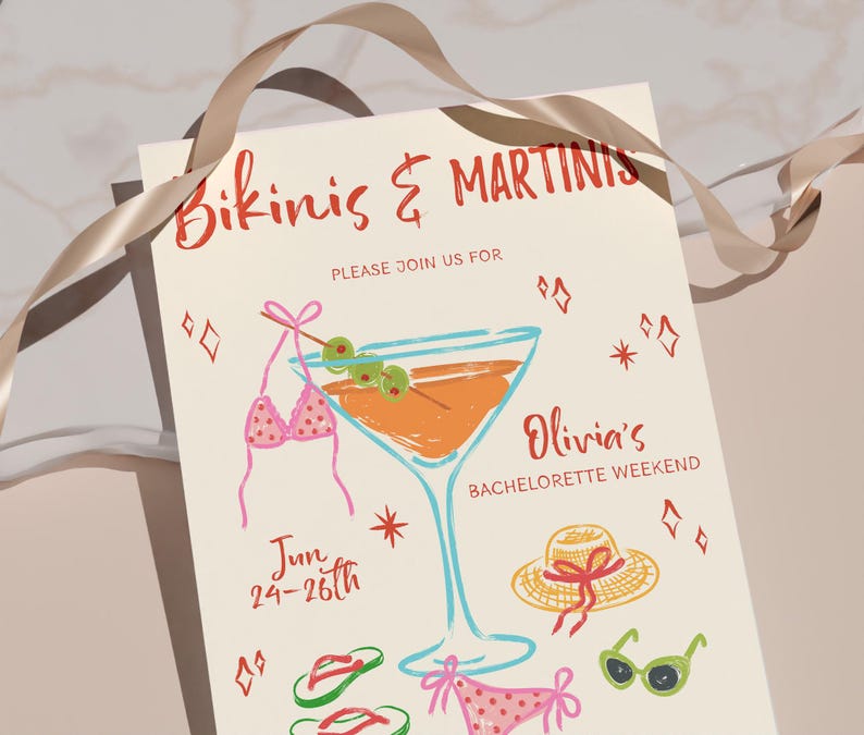 Bikinis and Martinis Bachelorette Party Itinerary, Cape Cod Girls Trip ...