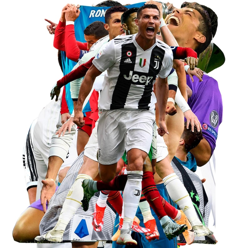 Cristiano Ronaldo PNG Collection – Digital CR7 Stickers, Silhouettes ...
