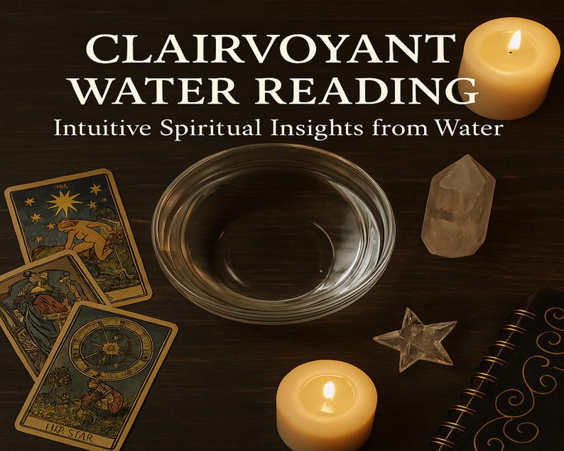 Clairvoyant Water Reading | Soul Scan and Intuitive Spiritual Insight ...