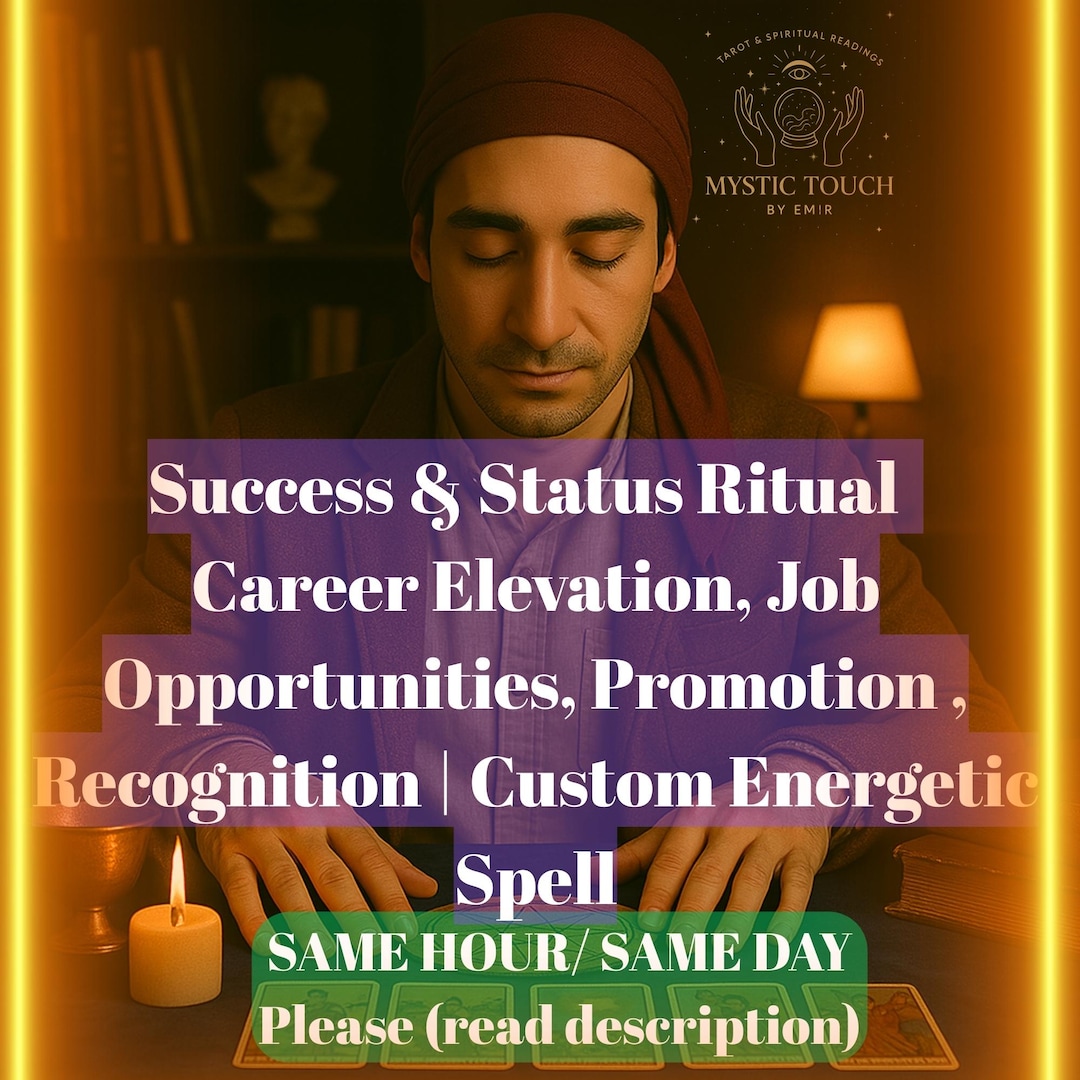 Career Success Ritual: Personalized Job & Promotion Spell (same Hour ...