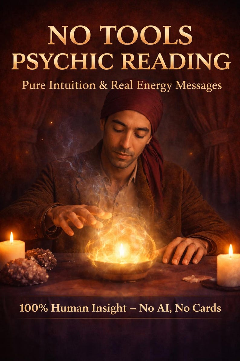 No Tools Psychic Reading | Pure Intuition, Real Energy Messages | Same ...
