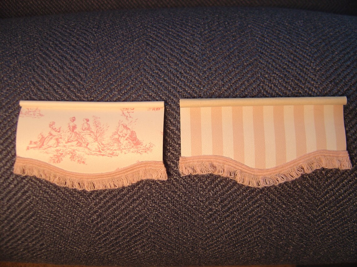 Dollhouse Window Shade / Blind Miniature / Many Colors Toile - Etsy