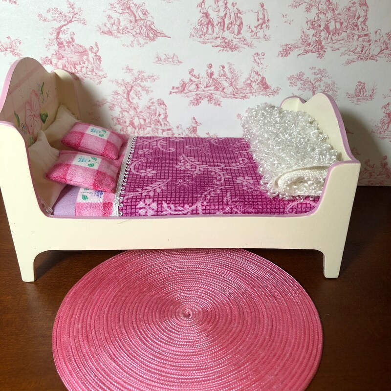 Pink Dollhouse Rug - Etsy