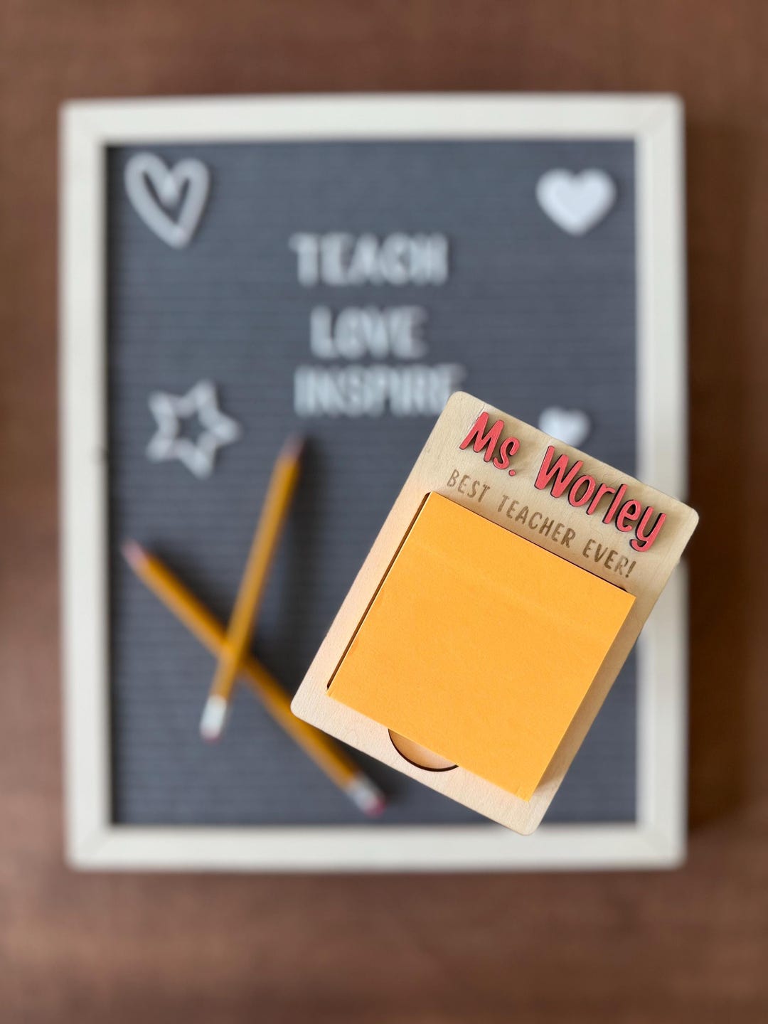 Custom Post It Note Holder - Etsy Australia