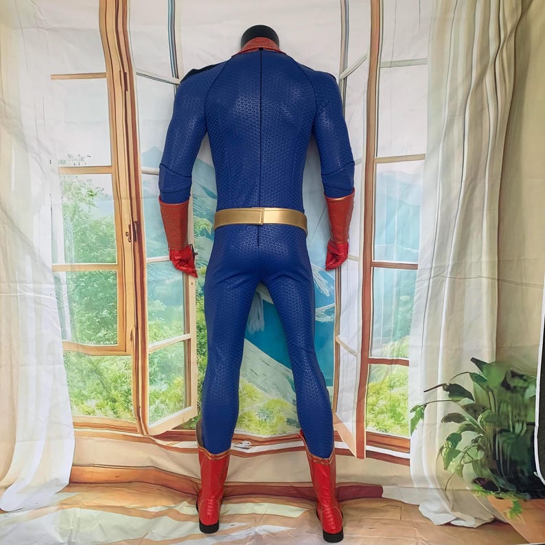 Homelander Cosplay Costume Suit the Boys Cosplay Outfit Top Version - Etsy