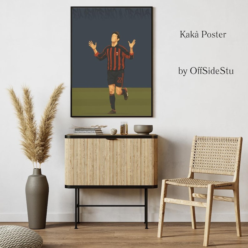 Kaka / Kakà Vintage Digital Poster - Etsy