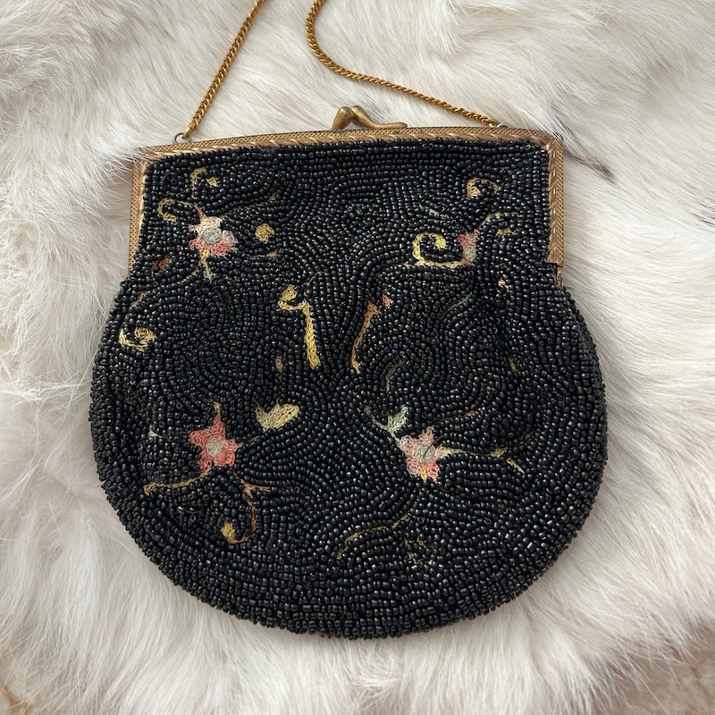 Beaded Evening Bag - Etsy