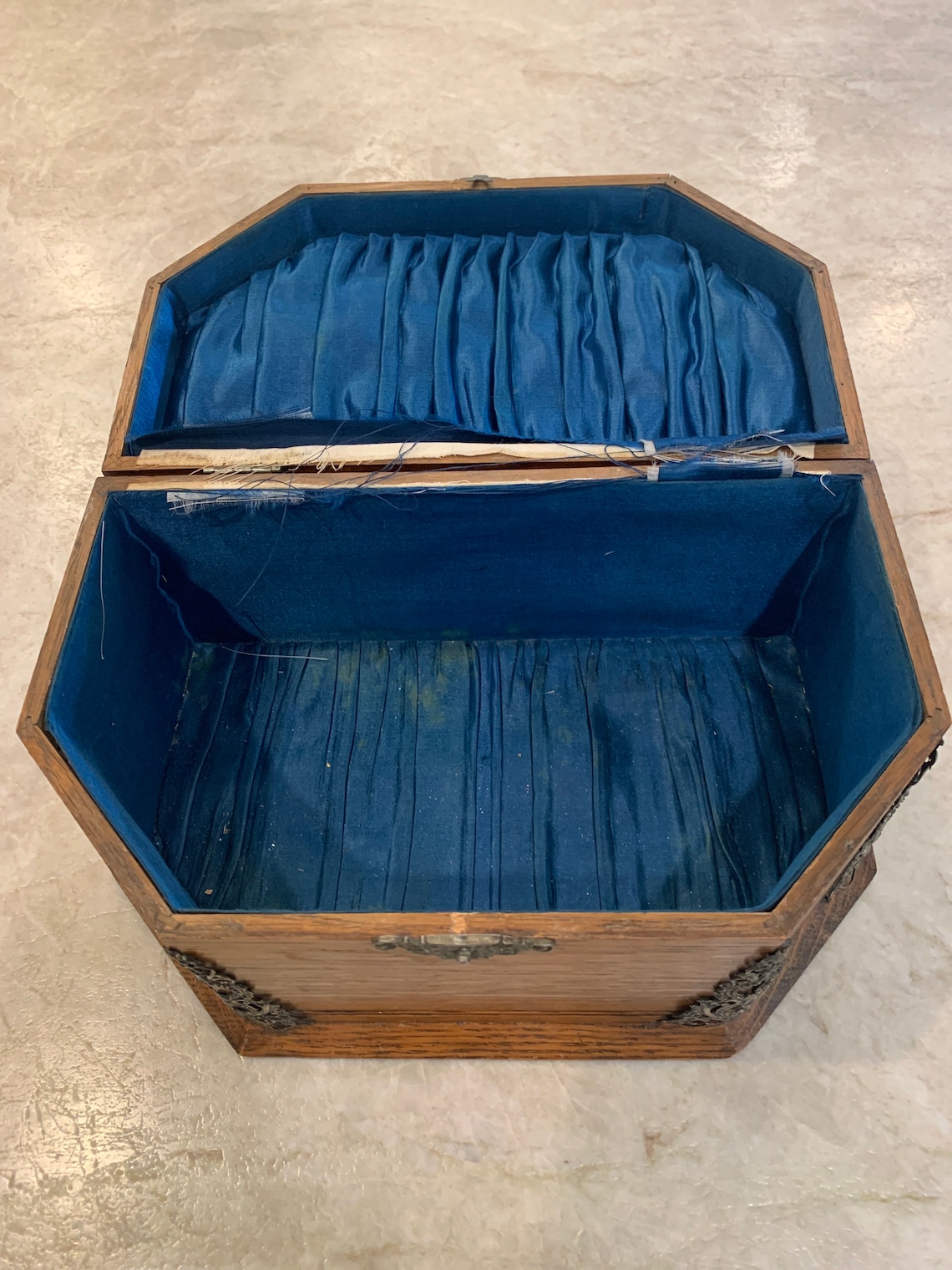 Antique Wooden Sailors Chest | Etsy