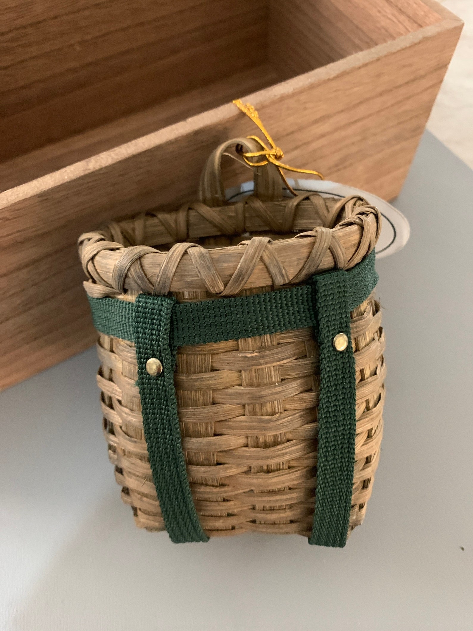 Miniature Trappers Basket - Etsy