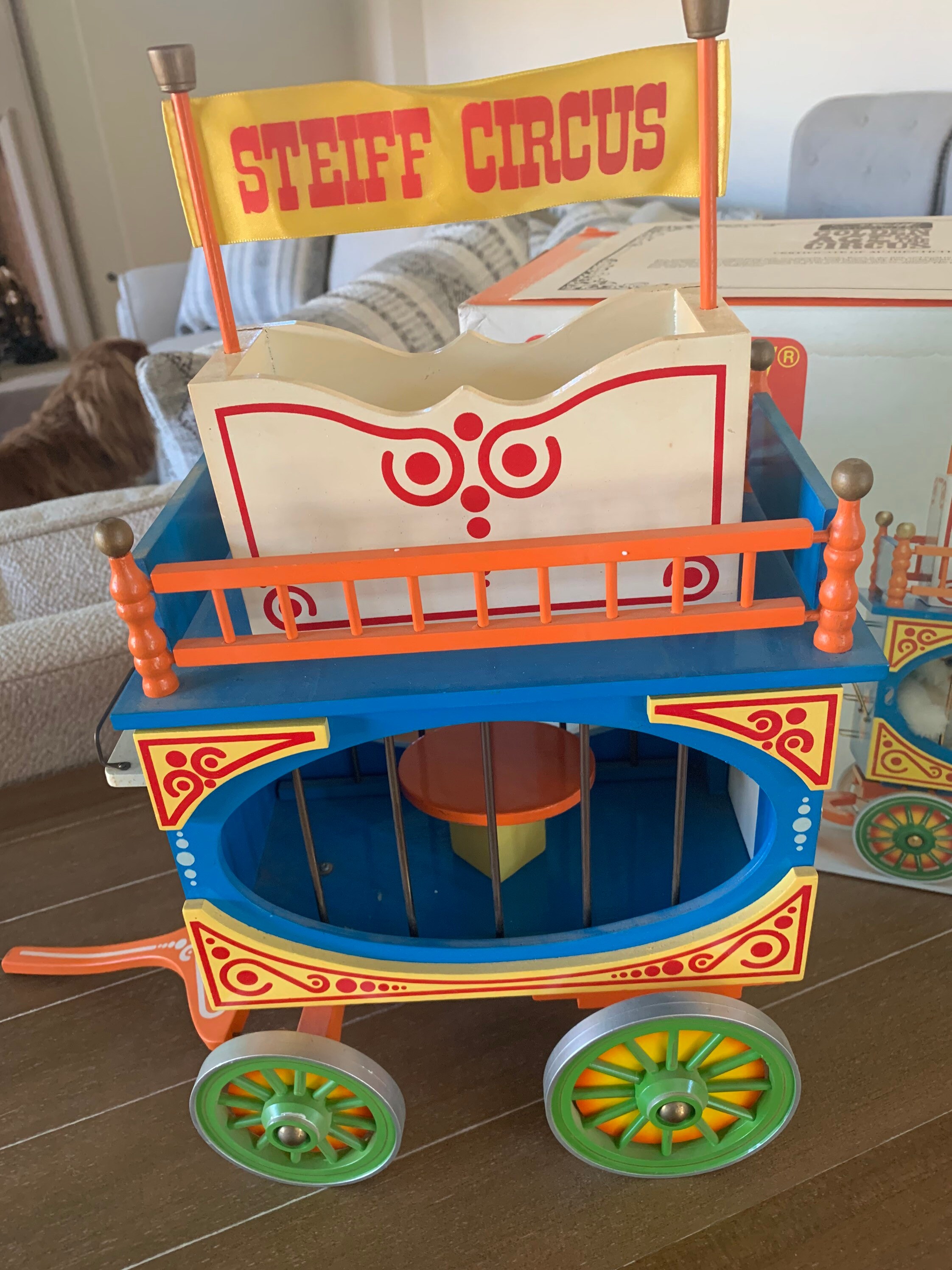 Steiff Circus Train Memorabilia Collectibles Art & Collectibles etna.com.pe