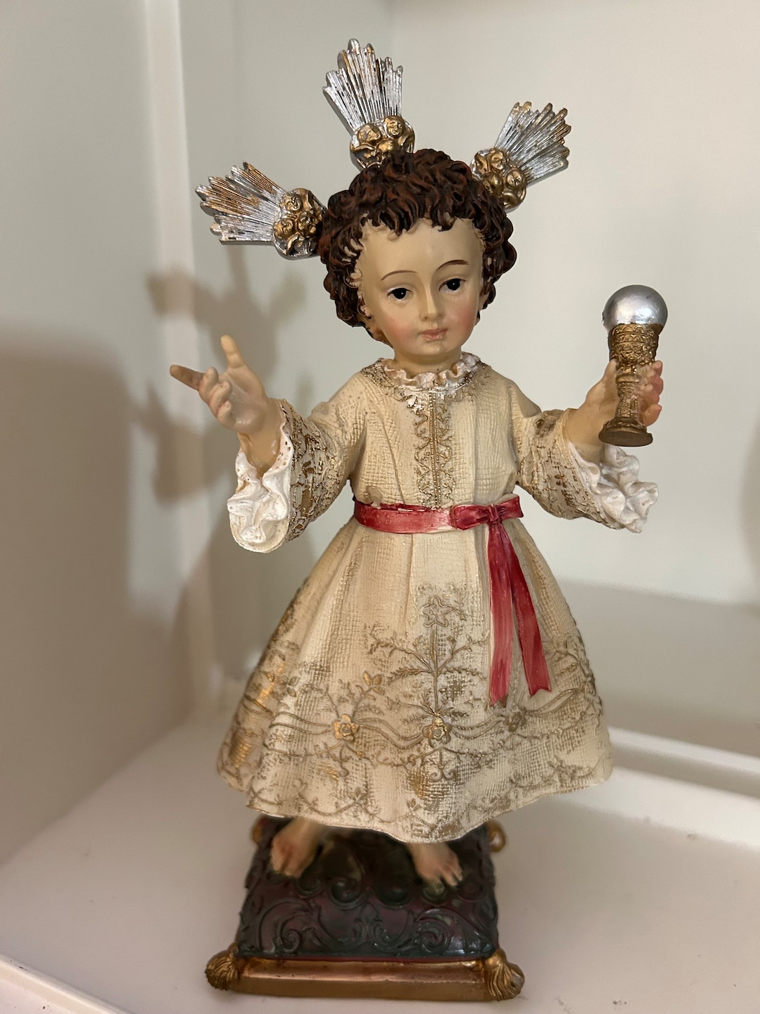 Spanish Child Jesus Figure - Etsy