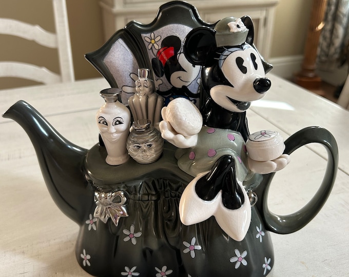 Disney Showcase Minnie Teapot - Etsy
