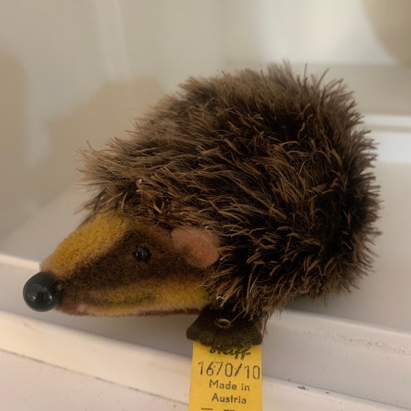 Steiff Hedgehog - Etsy