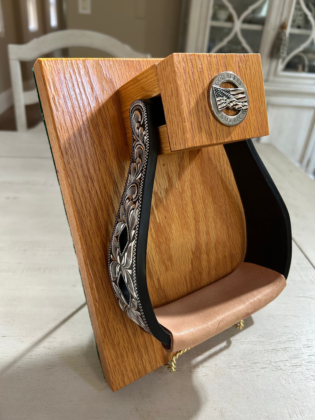 Mounted Diamond Cut Stirrup - Etsy